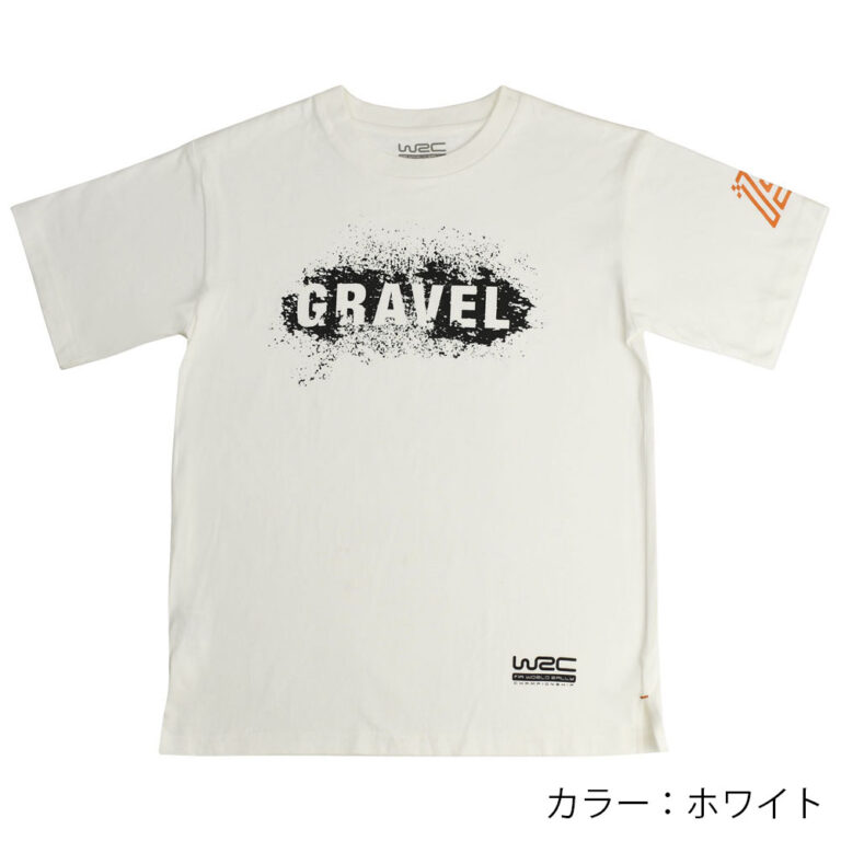 WRC T-Shirt GRAVEL | WRC-オフィシャルSHOP | 日本国内WRC公式グッズ正規販売店